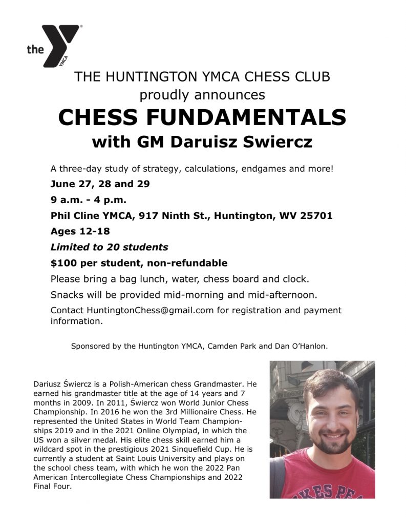 West Virginia Chess Association | The WVCA was founded in 1941 to ...